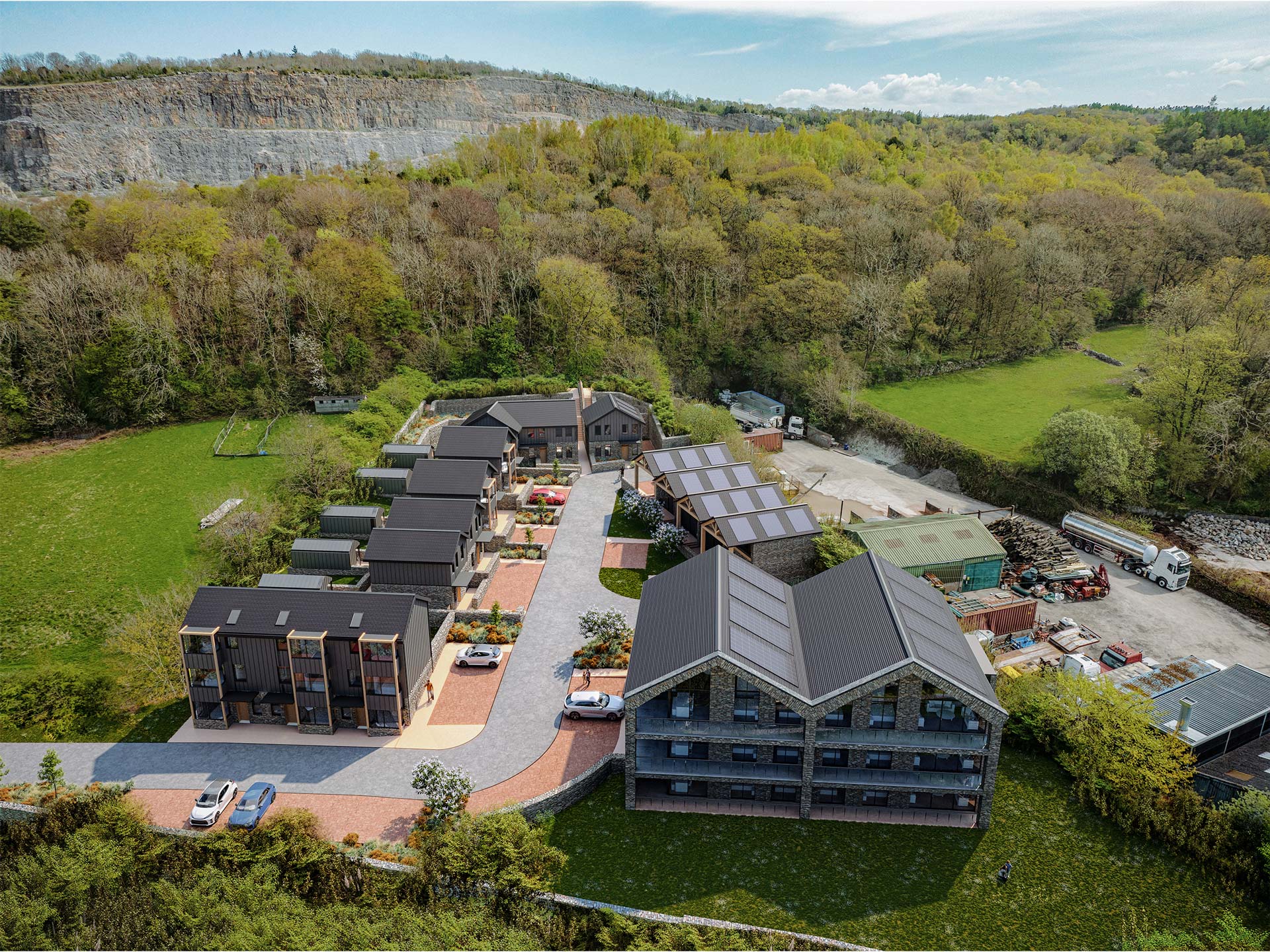 Land at Sandside Road and Quarry Lane - SD Engineers